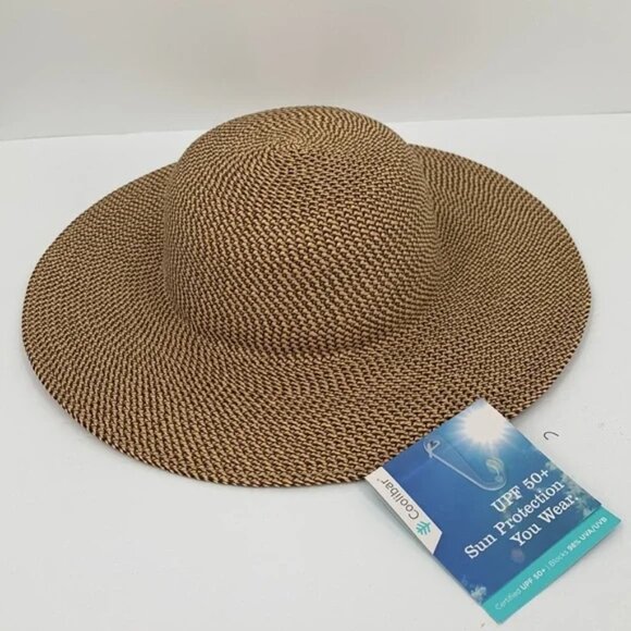 Coolibar | Accessories | Nwt Coolibar Blake Elegant Floppy Sun Hat Brim ...